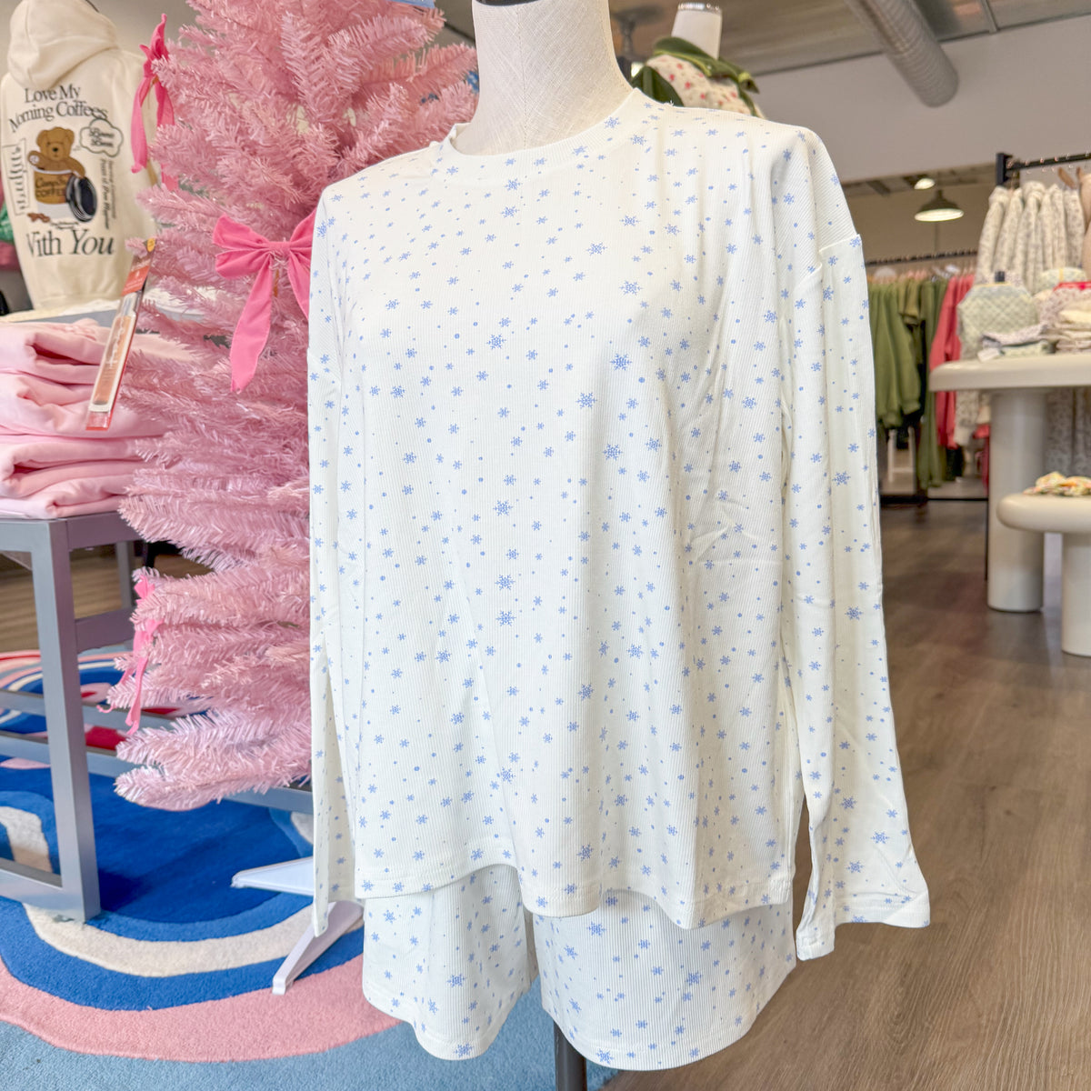 Snowflake Pajama Shorts – A Diamond in the North