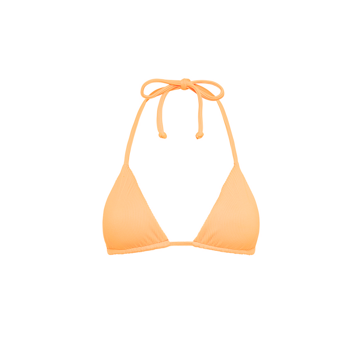 Mango Ribbed - Slide Triangle Bikini Top – A Diamond in the North